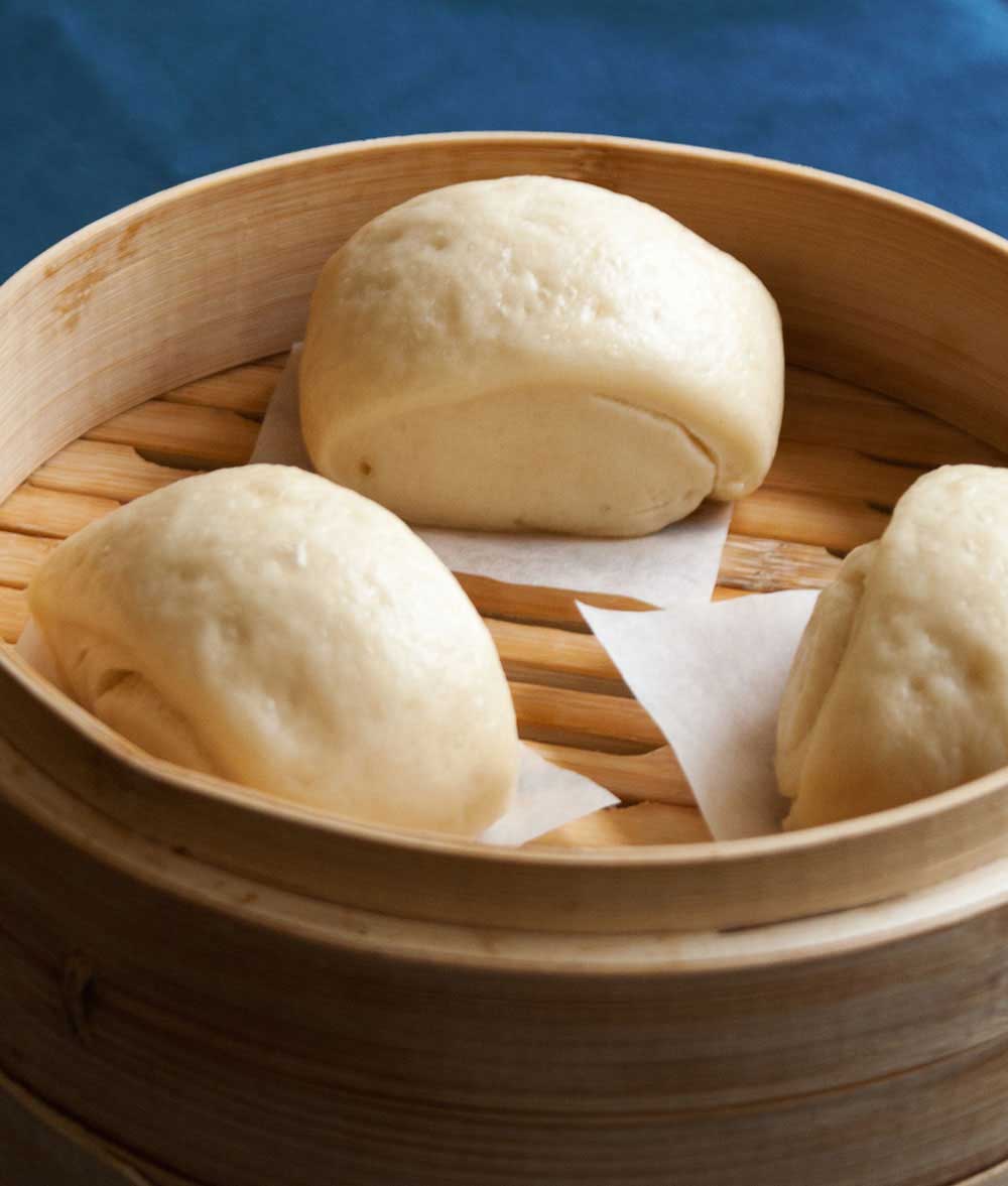 Mantou Steamed Chinese Buns Sprinkles And Sprouts
