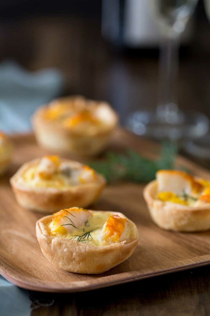 Smoked Fish and Sweetcorn Tartlets - Sprinkles and Sprouts
