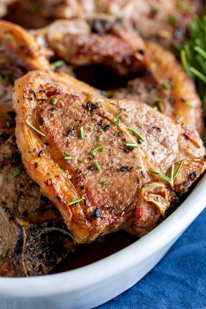Easy Lamb Porterhouse (Lamb Loin Chops) - Sprinkles and Sprouts