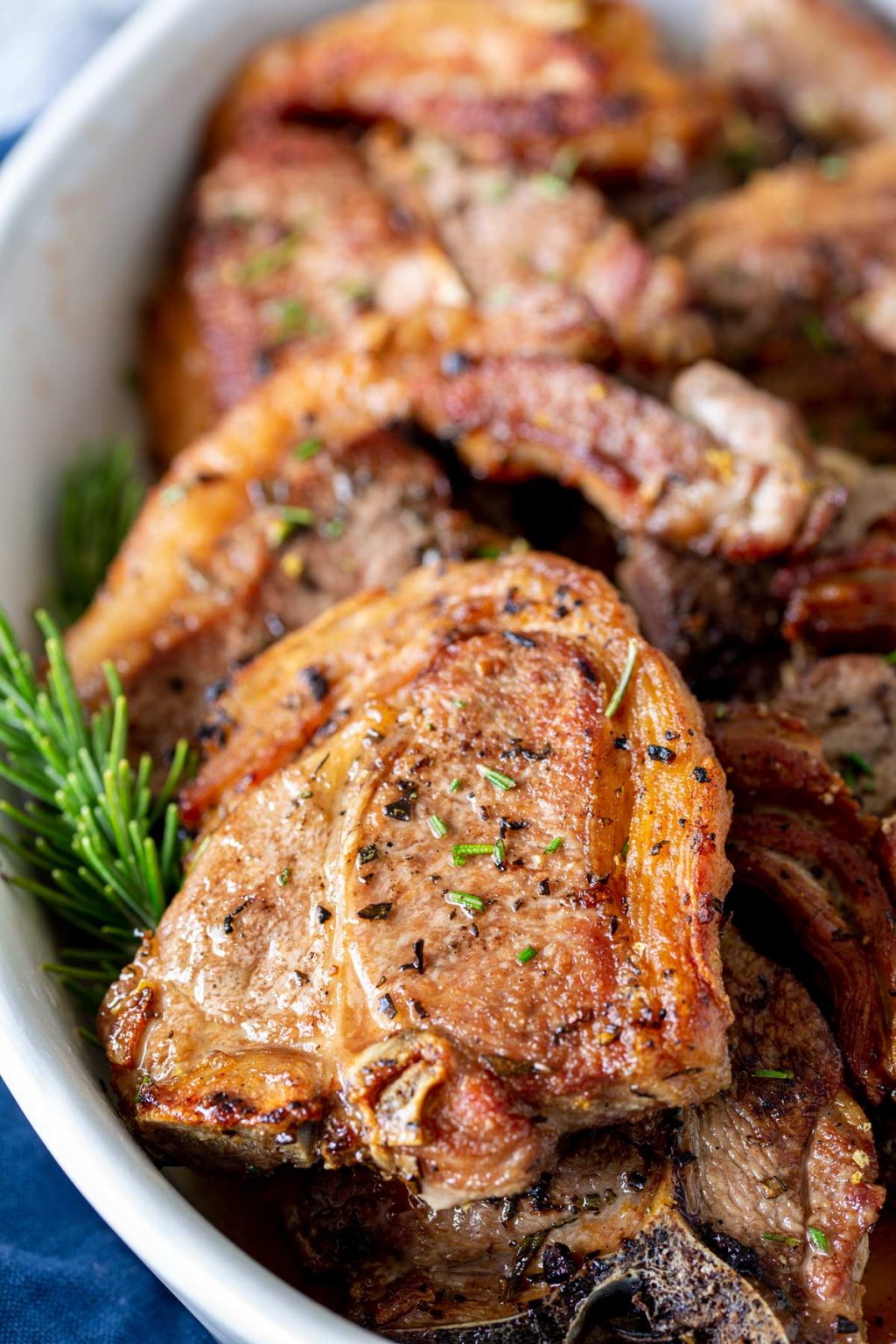 Easy Lamb Porterhouse (Lamb Loin Chops) - Sprinkles and Sprouts