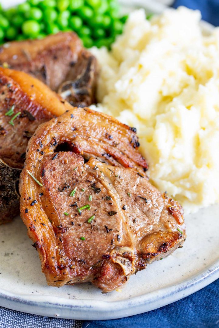 Easy Lamb Porterhouse (Lamb Loin Chops) - Sprinkles and Sprouts