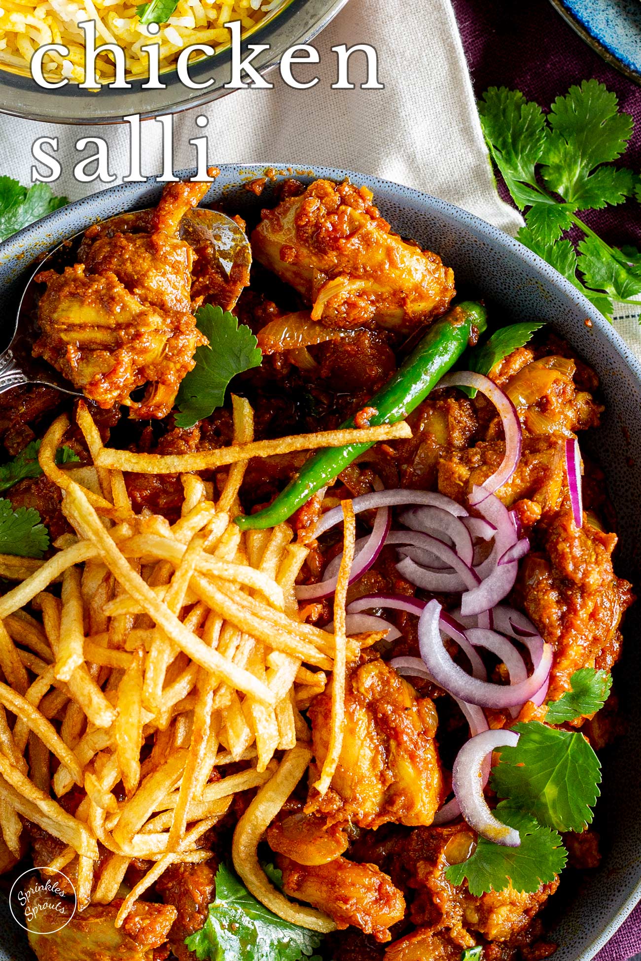 Chicken Salli - Sprinkles and Sprouts