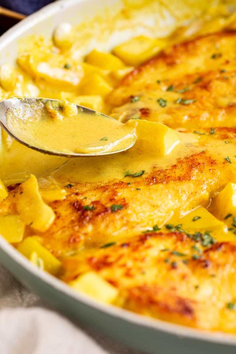 Curried Chicken Breasts - Sprinkles and Sprouts
