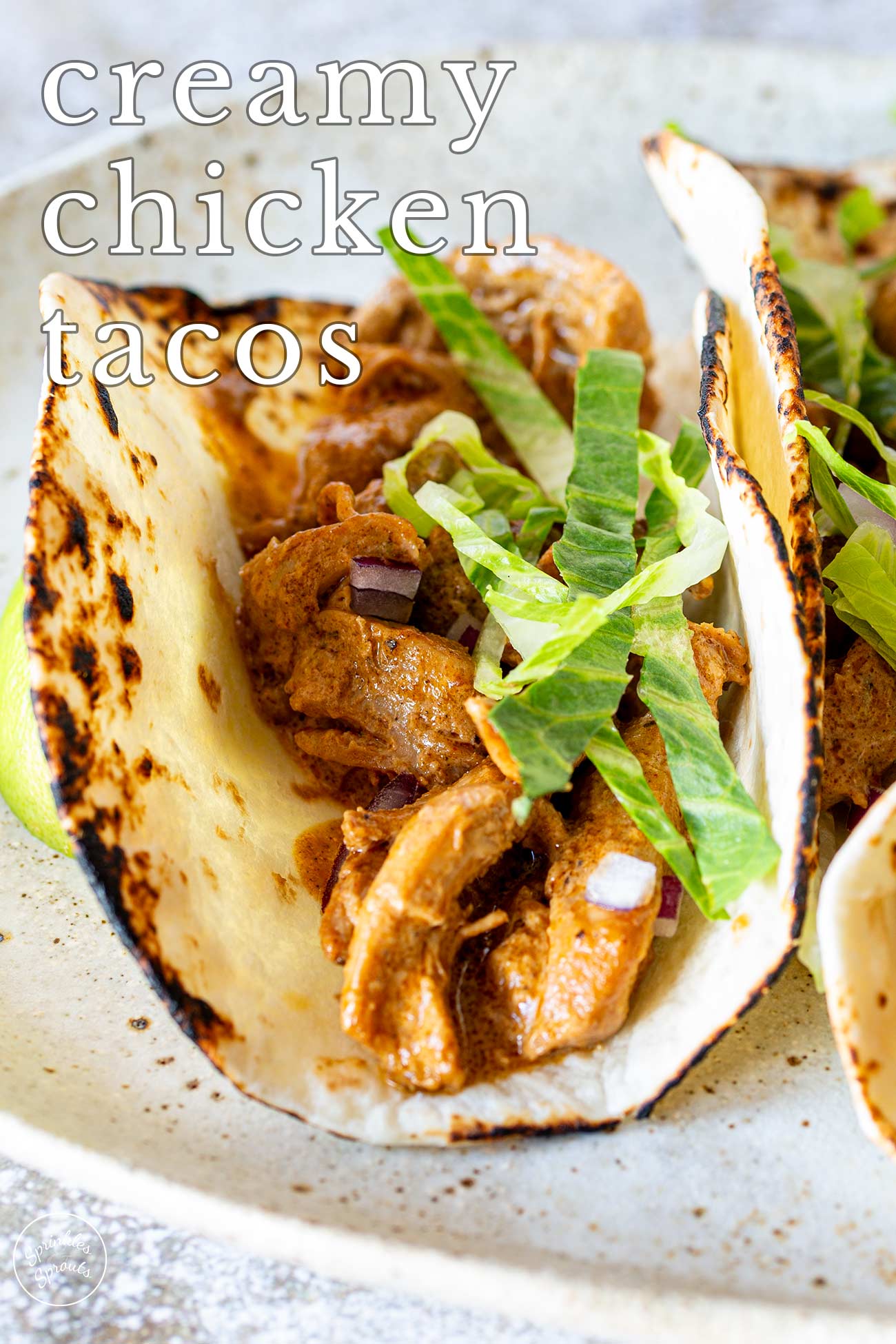 Creamy Taco Chicken - Sprinkles and Sprouts