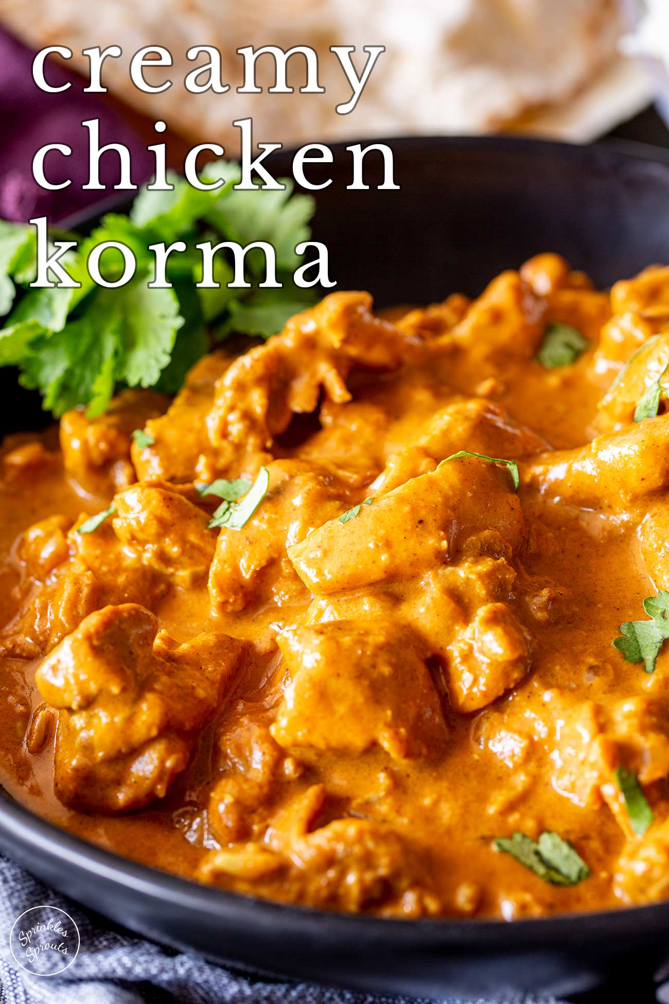 Chicken Korma - Sprinkles and Sprouts