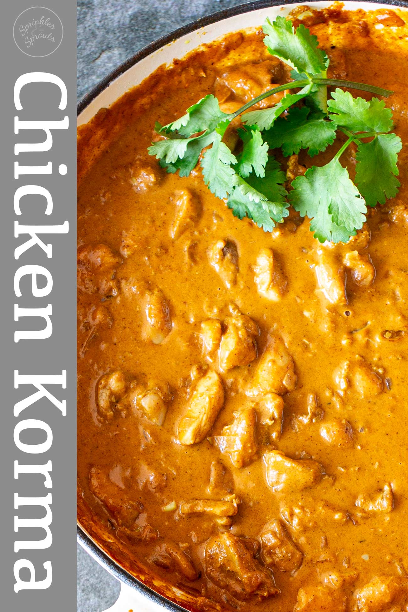 Chicken Korma - Sprinkles and Sprouts